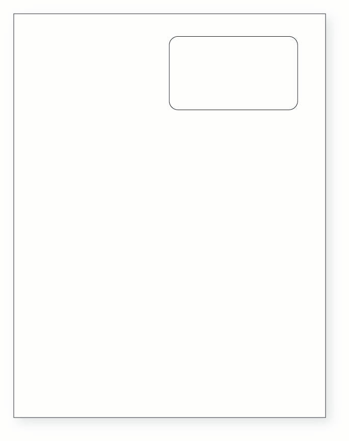 Integrated Label, 1 Label, Size - 3.5" x 2" SKU: IF1009-T – IntegratedForms